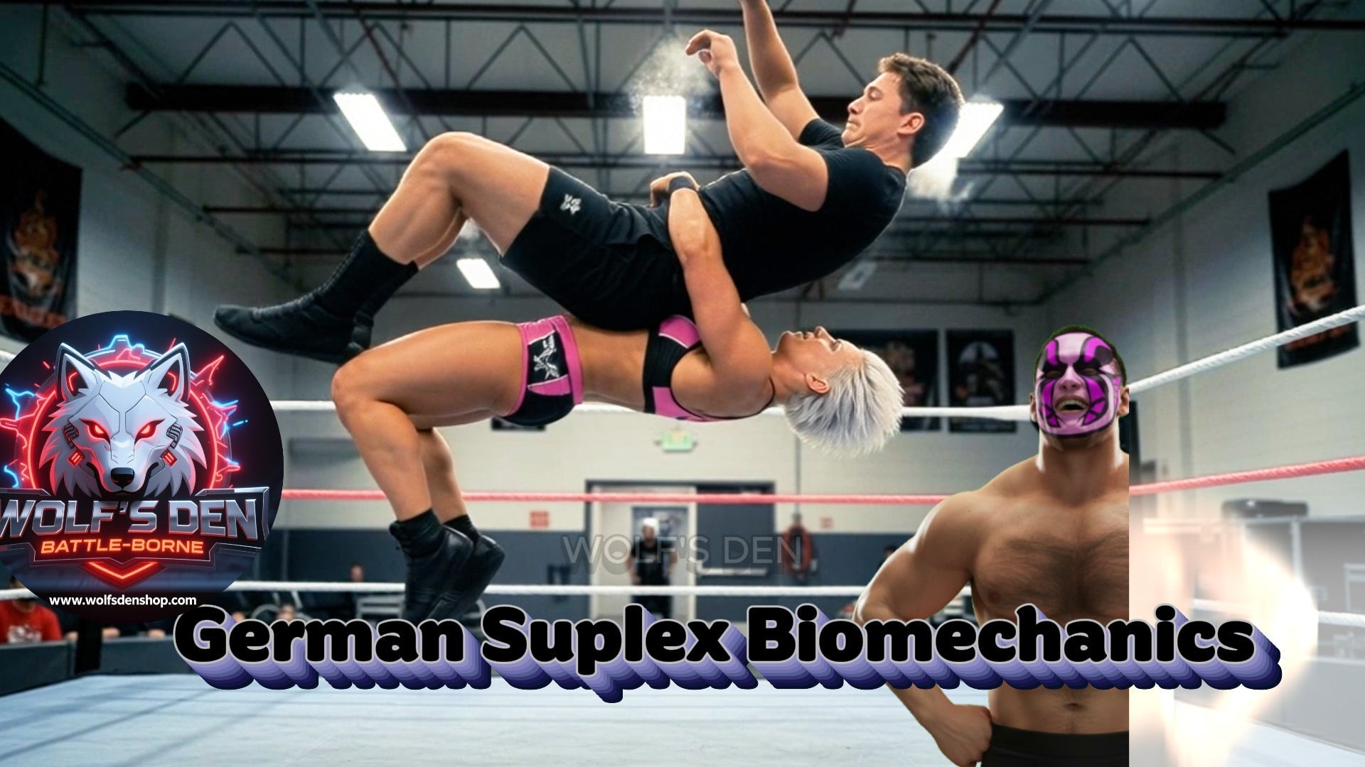 How Stacy SkyHawk's German Suplex Science DESTROYS Physics! 💥 Biomecha ...